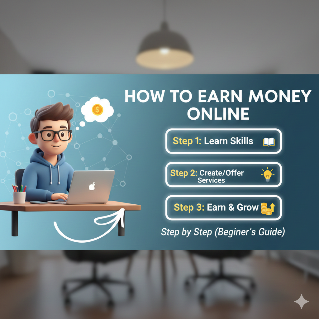 How to Earn Money Online Step by Step – 9 Powerful & Proven Ways for ...